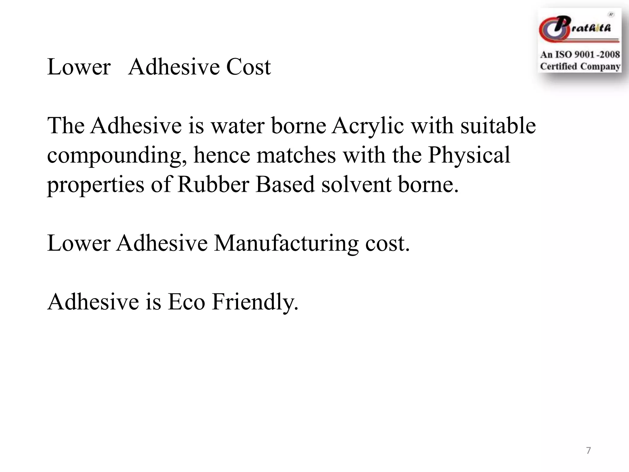 Innovative method 4 pvc tape with wbpsa | PDF