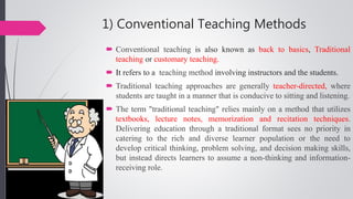 Innovative methods of teaching | PPTX