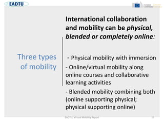 Innovative models for collaboration and student mobility in europe | PPTX