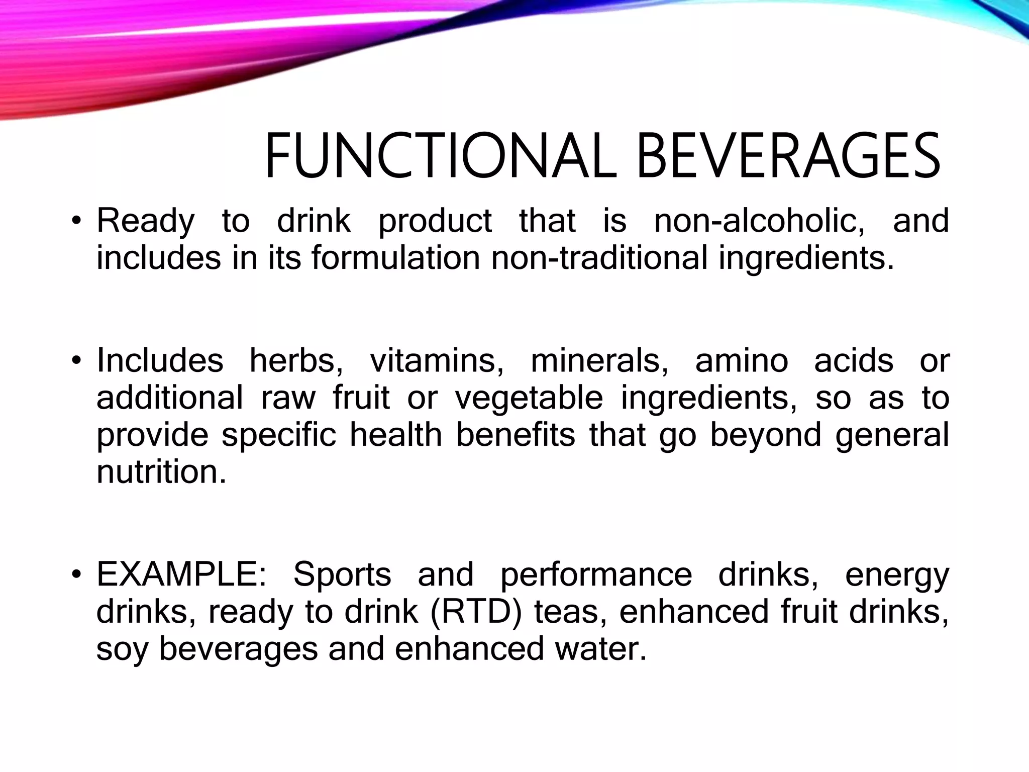 Innovative new whey protine base beverage &our product range | PPTX