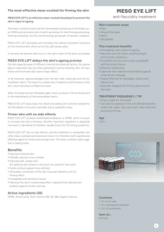 Innovative non-invasive Mesotherapy Solution - Mesoskinline Catalogue | PDF