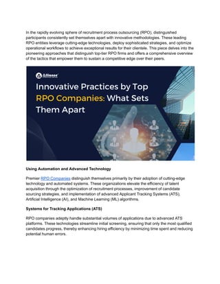 Innovative Practices by Top RPO Companies_ What Sets Them Apart.pdf