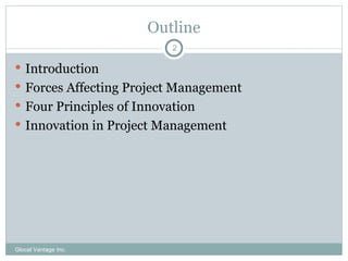 Innovative Project Management | PPT