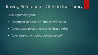 Innovative Reference Services | PPT