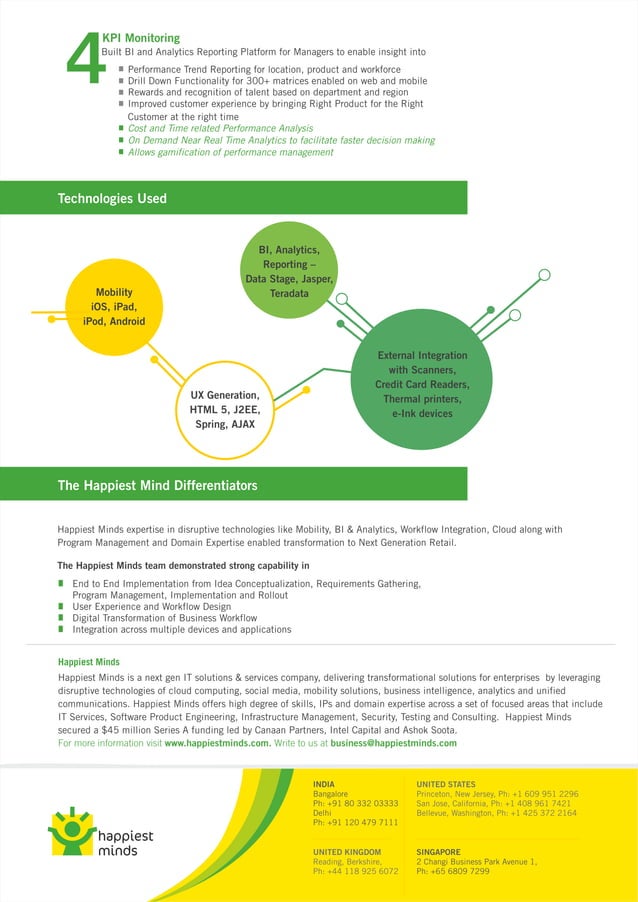 Case study: Innovative Solutions for Modernization in Retail - Happiest ...