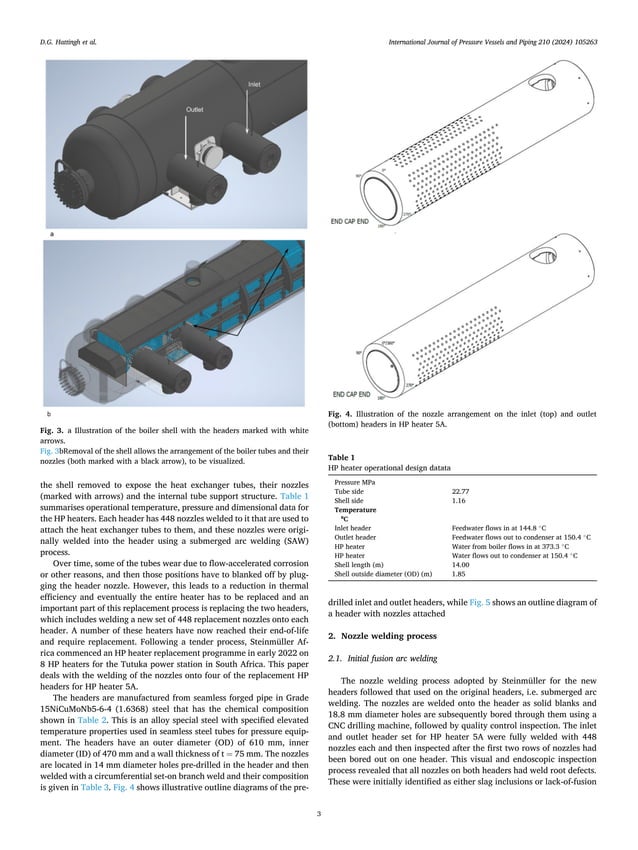 Innovative rotary friction welding of heat exchanger tube nozzles on ...