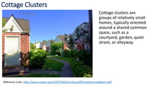 Innovative, smaller, space efficient housing types | PPTX