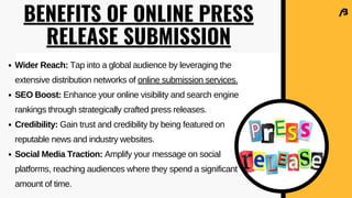 press release submission | PDF