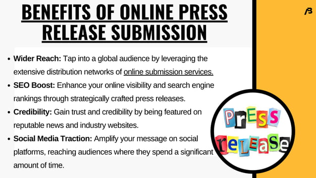 press release submission | PPT