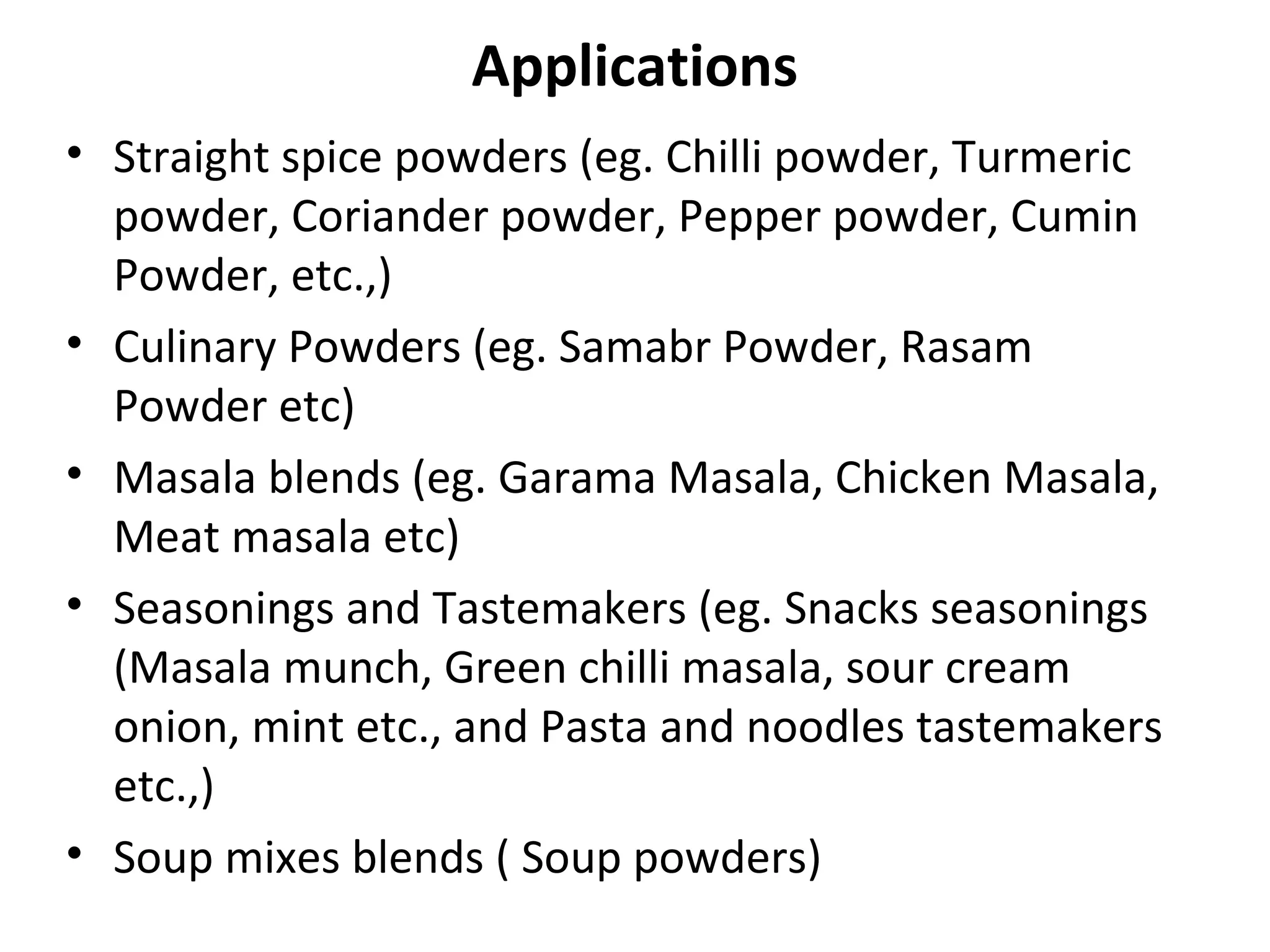 Advances in spice processing | PPT