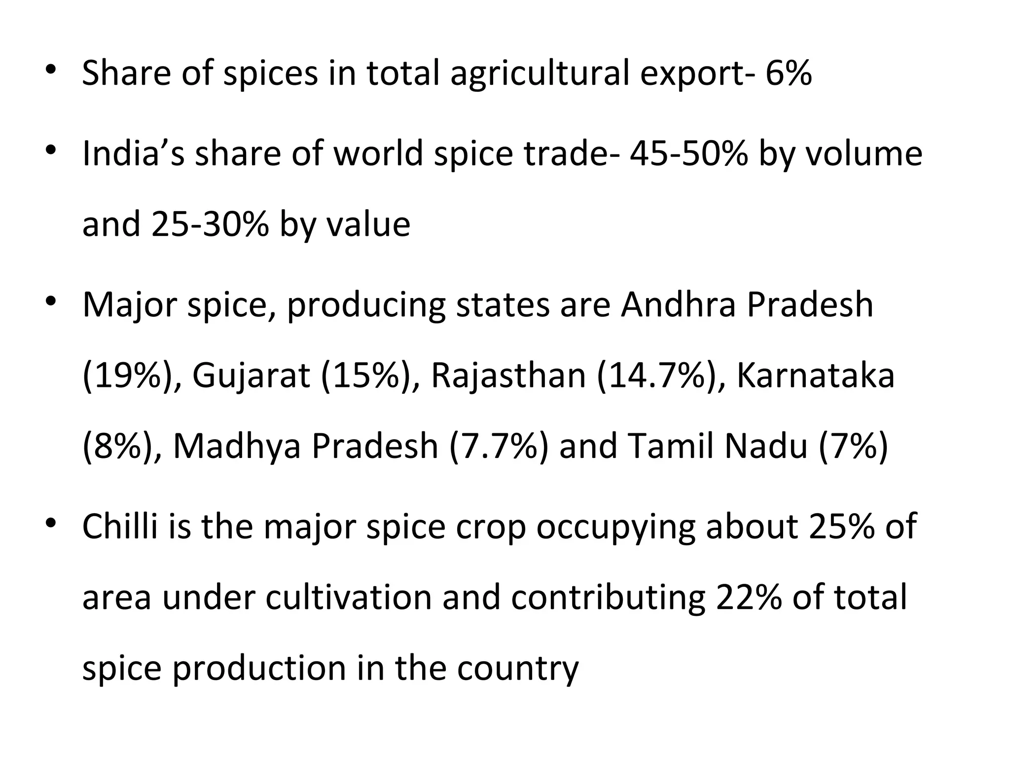 Advances in spice processing | PPT