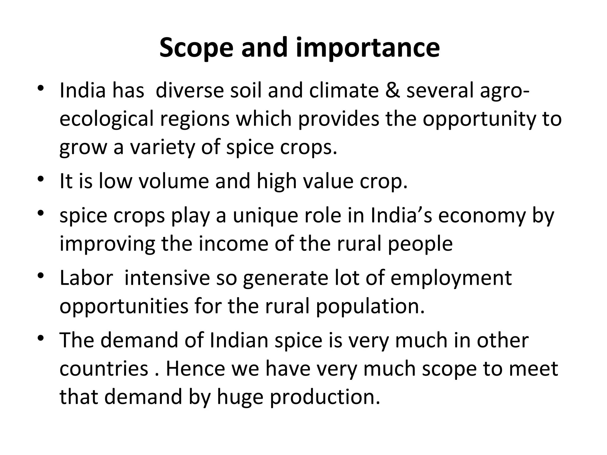 Advances in spice processing | PPT