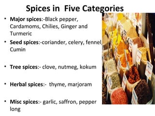 Advances in spice processing | PPT