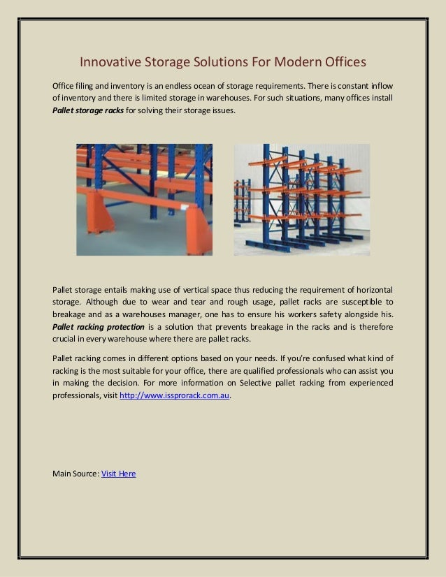 Innovative storage solution for modern offices