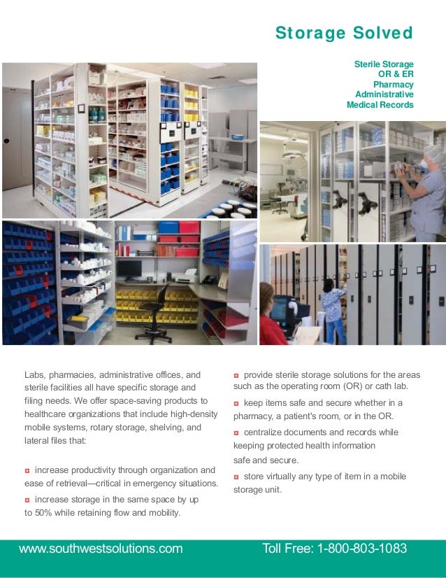 Innovative Storage Solutions: Healthcare Facilities