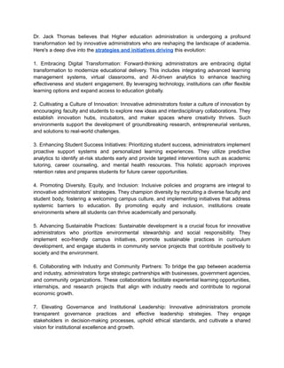 Innovative Strategies in Higher Education Administration_ Shaping ...