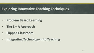 Innovative teaching | PPTX