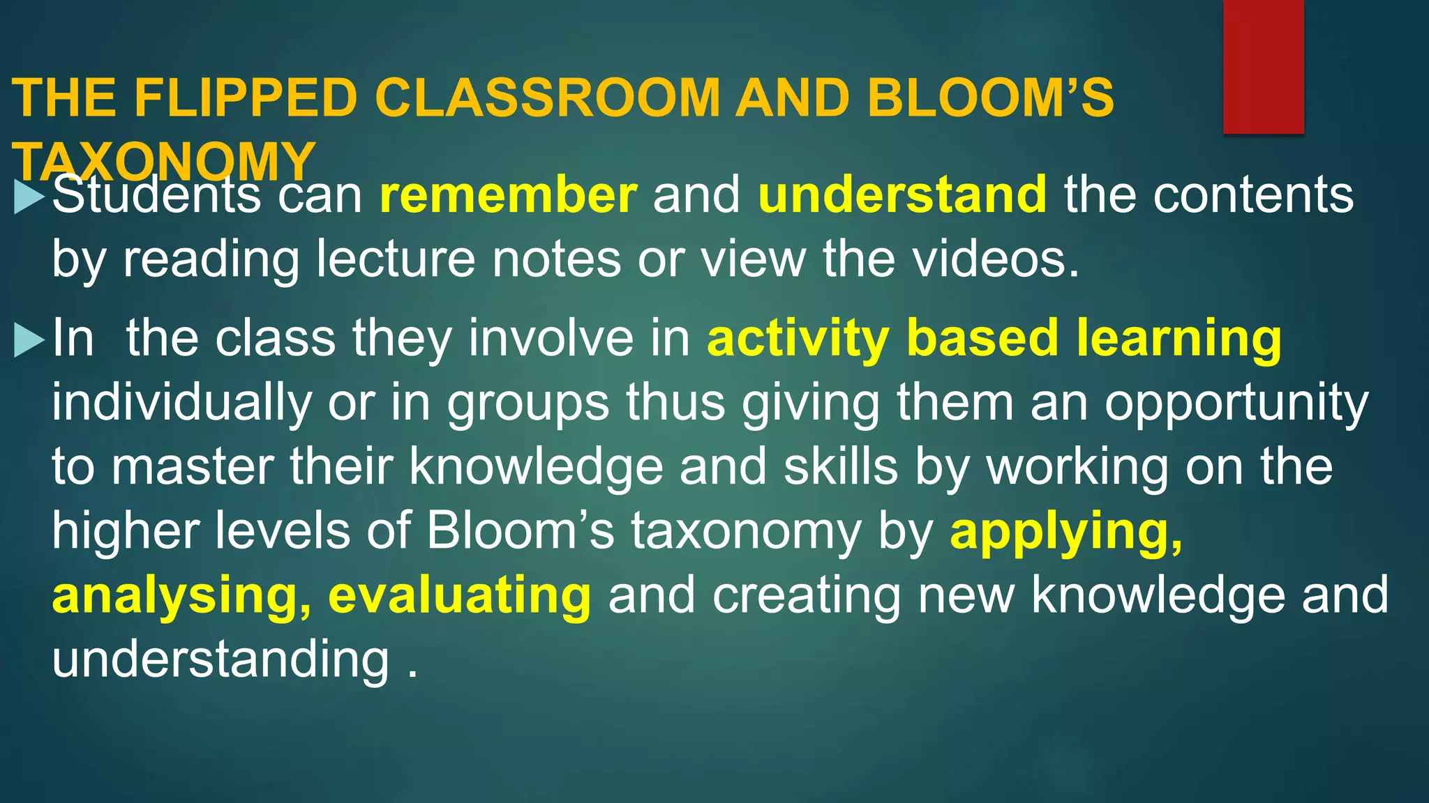 Innovative teaching - learning practices at school level | PPT