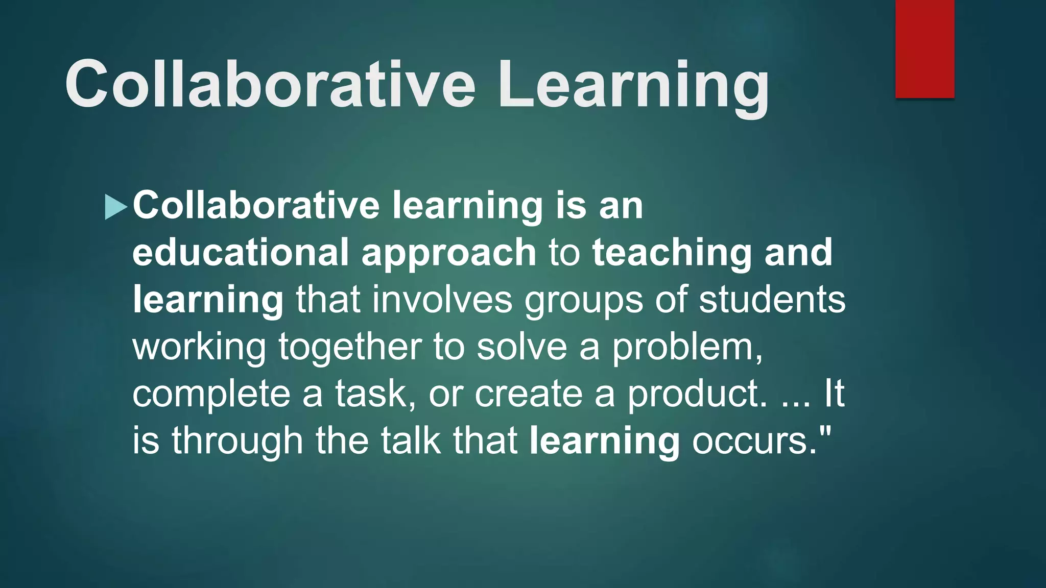 Innovative teaching - learning practices at school level | PPT