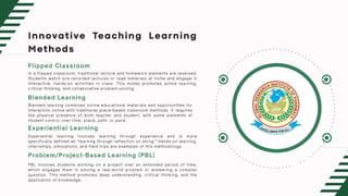 Innovative Teaching Learning Methodologies | PPT