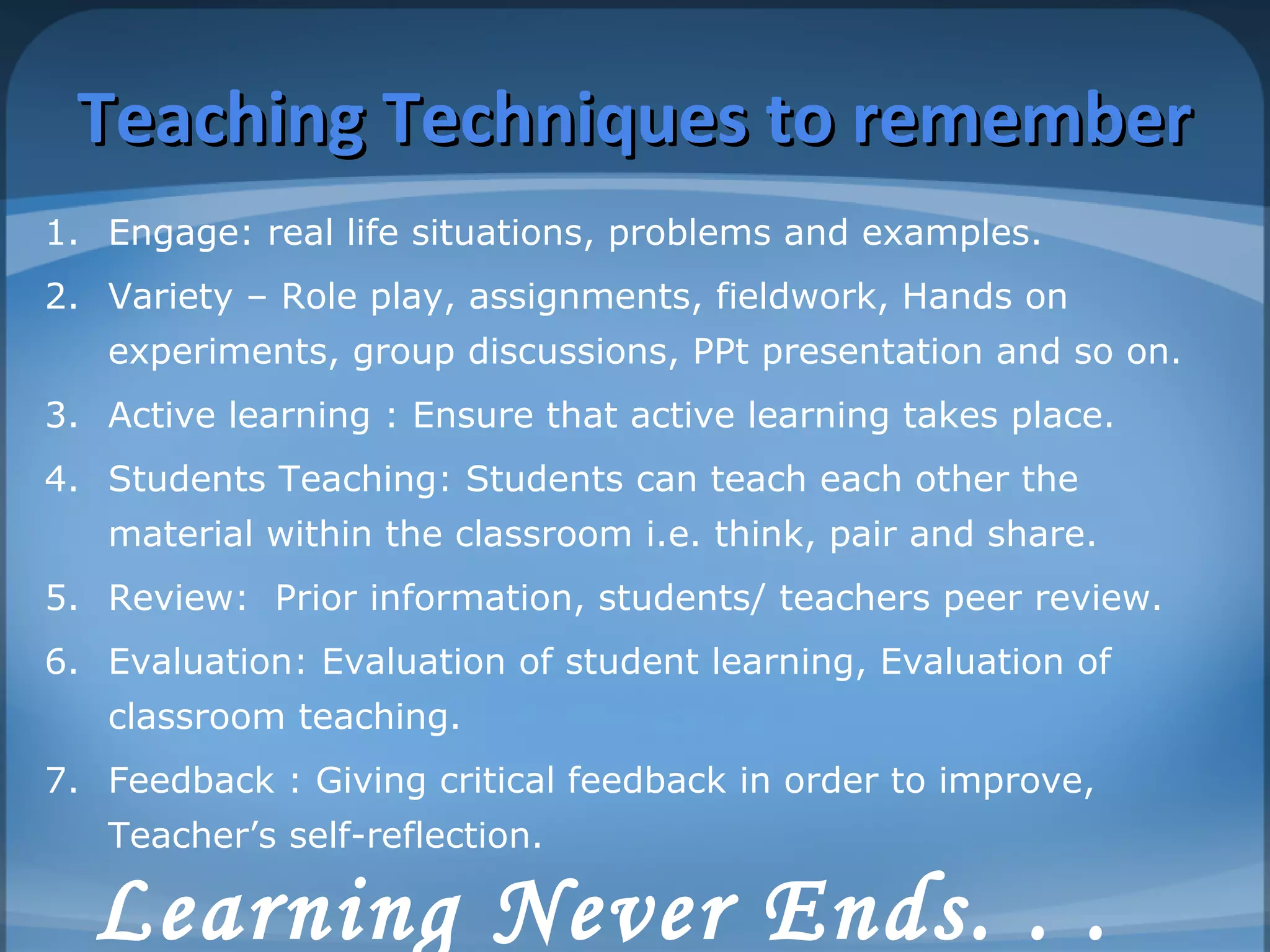 Innovative teaching methodologies | PPT