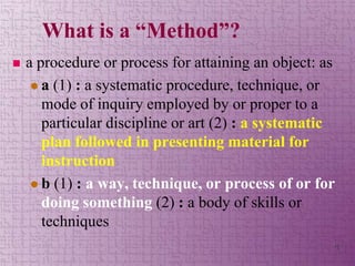 Innovative teaching methods & strategies | PPT