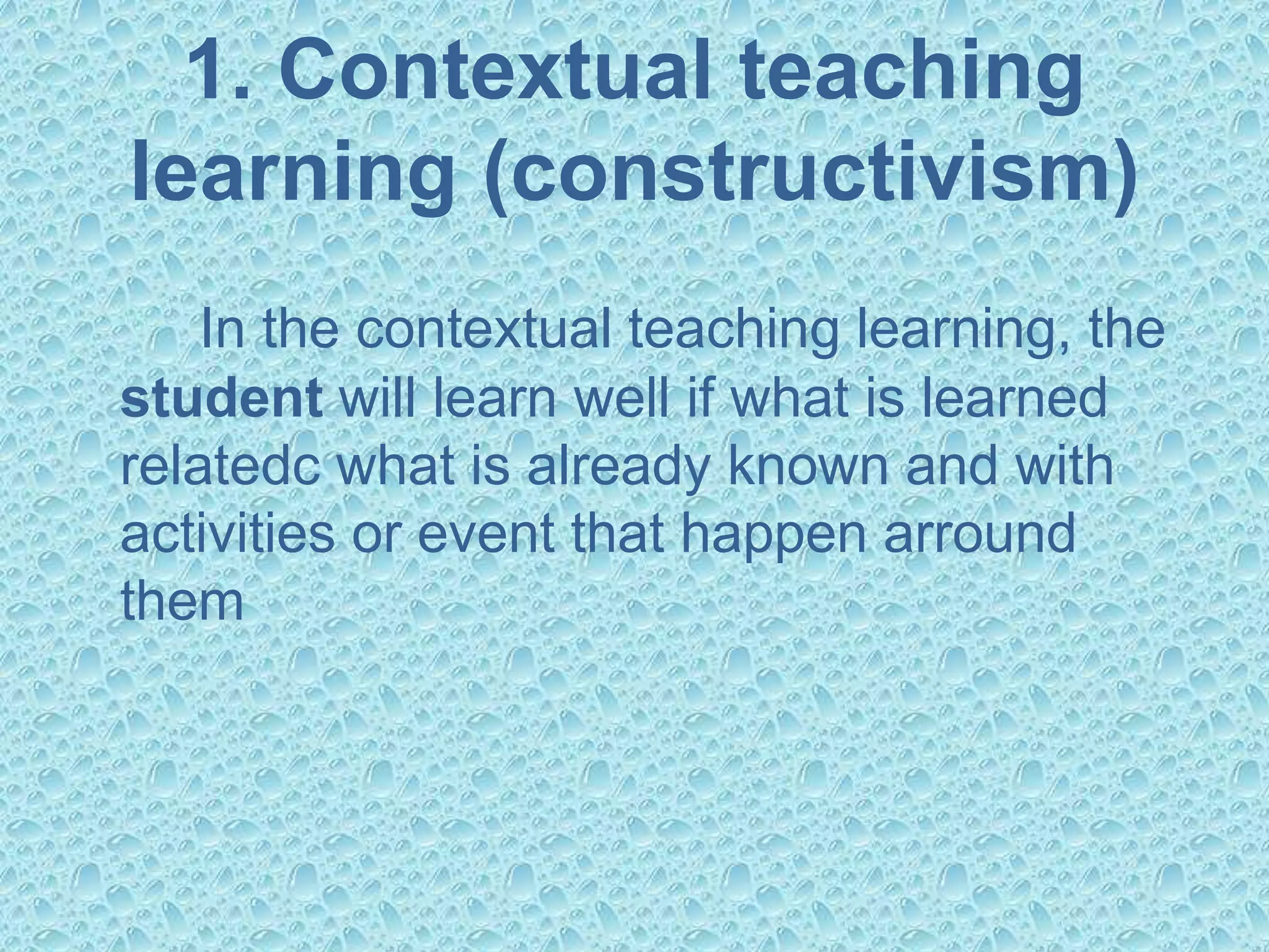 Innovative teaching models | PPTX