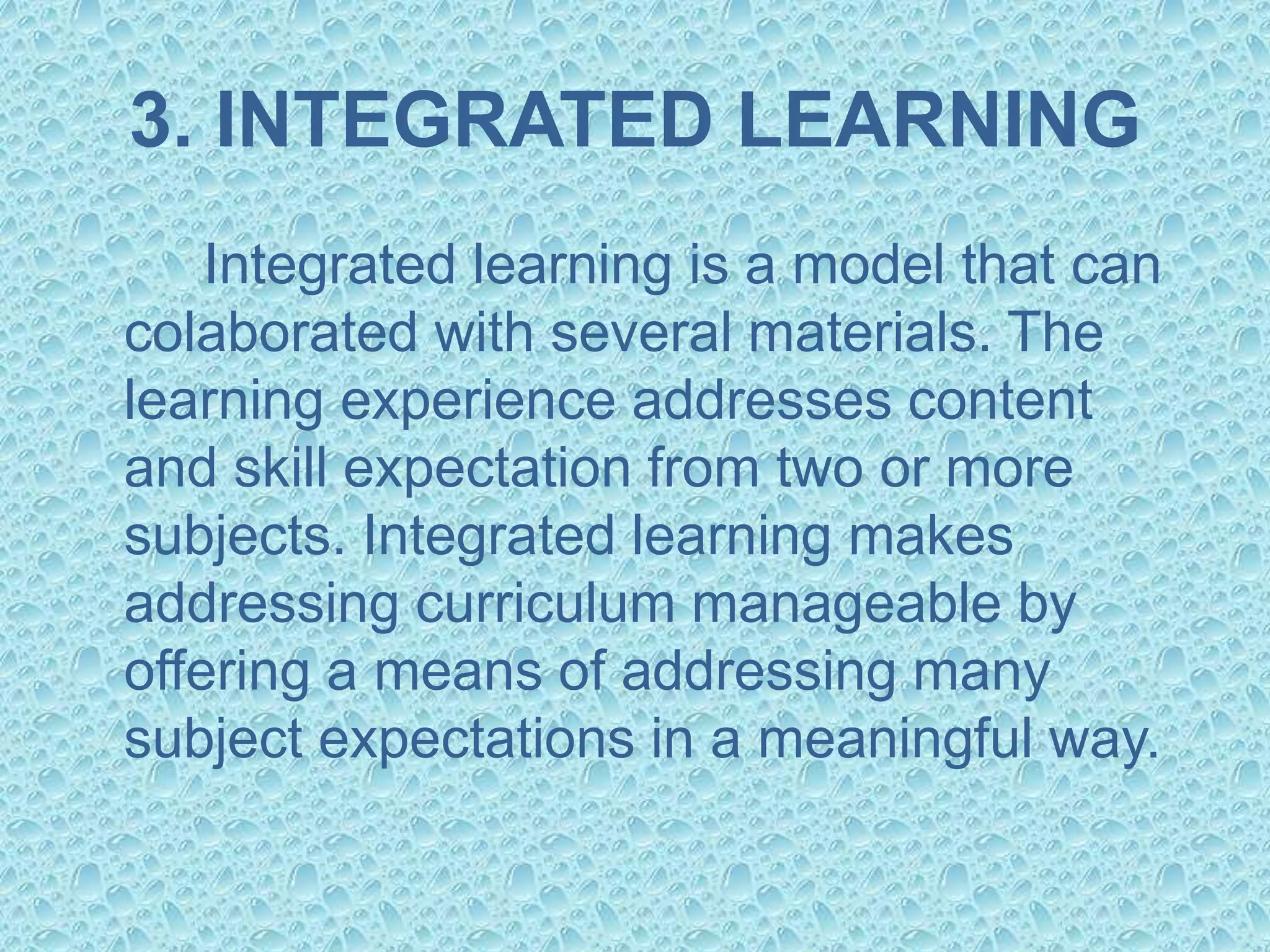 Innovative teaching models | PPTX