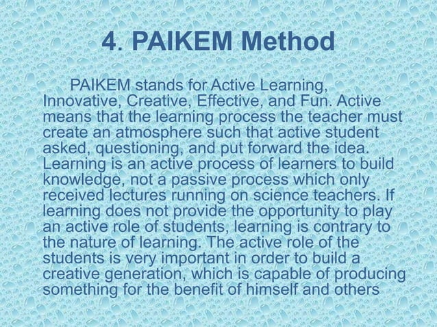 Innovative teaching models | PPTX