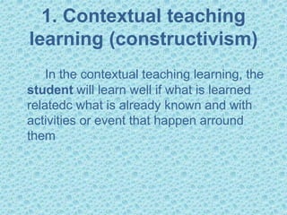 Innovative teaching models | PPTX