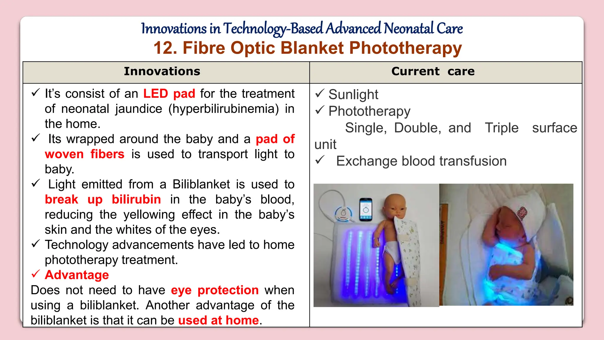 Innovative technology in advanced neonatal care | PPTX
