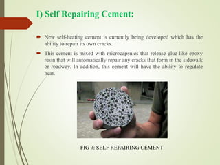 Innovative building materials | PPTX