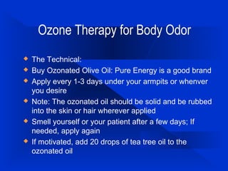 Innovative Case Studies with Ozone Therapy for Treatment of Anosmia ...