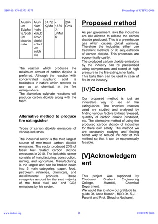 Innovative way to develop fire extinguisher | PDF