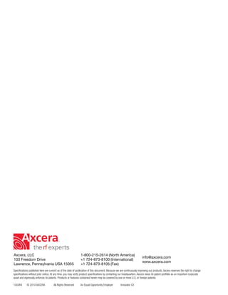 Innovator cx brochure | PDF