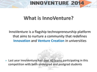 Innoventure Information Session | PPTX