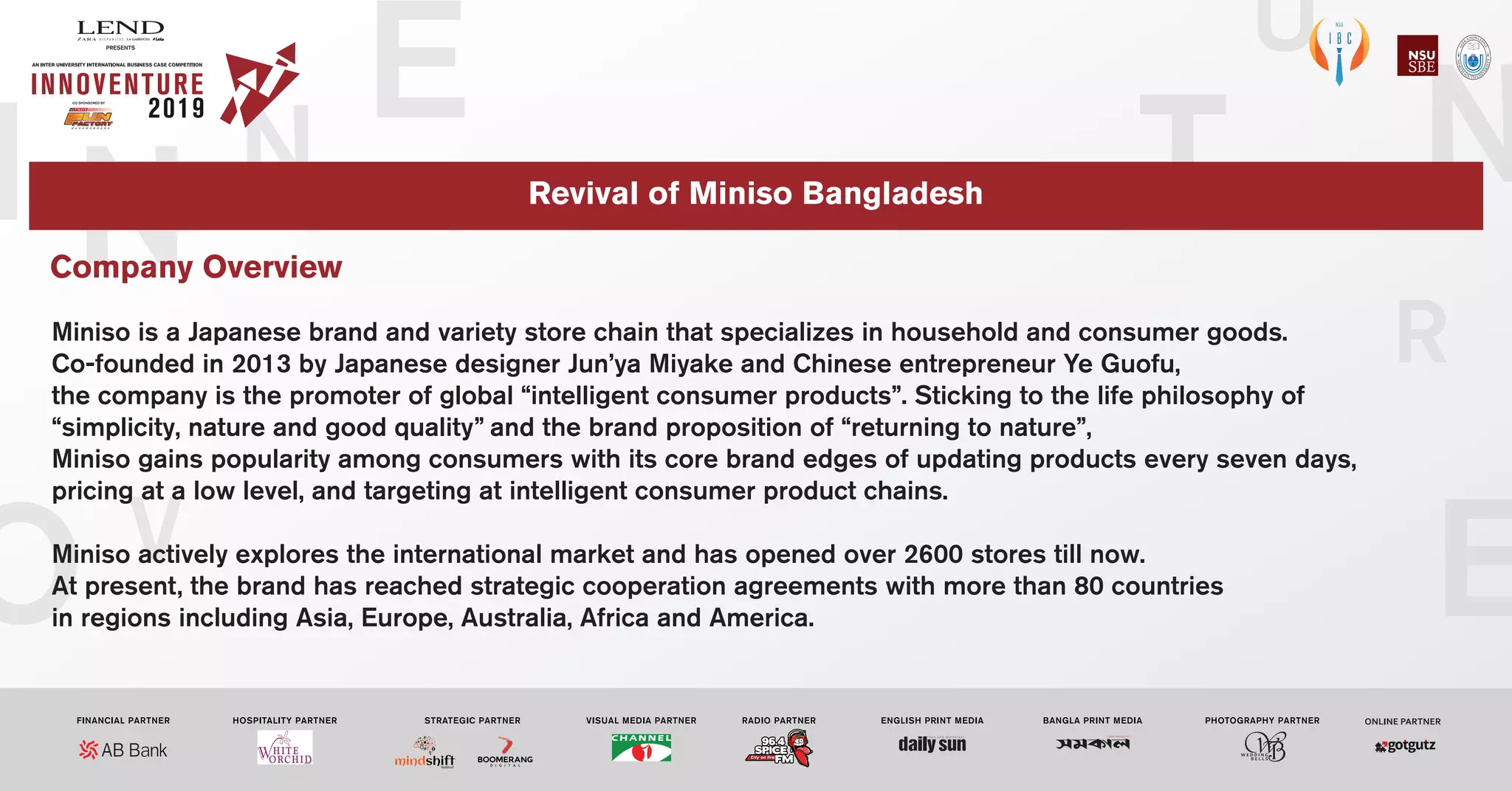 Business Case Competition Problem Statement - Old Shop New City | PDF