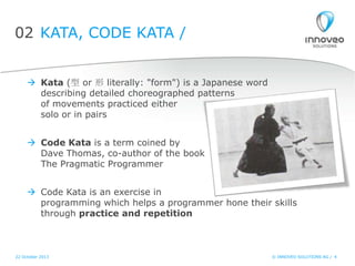 Innoveo coding dojo | PPT