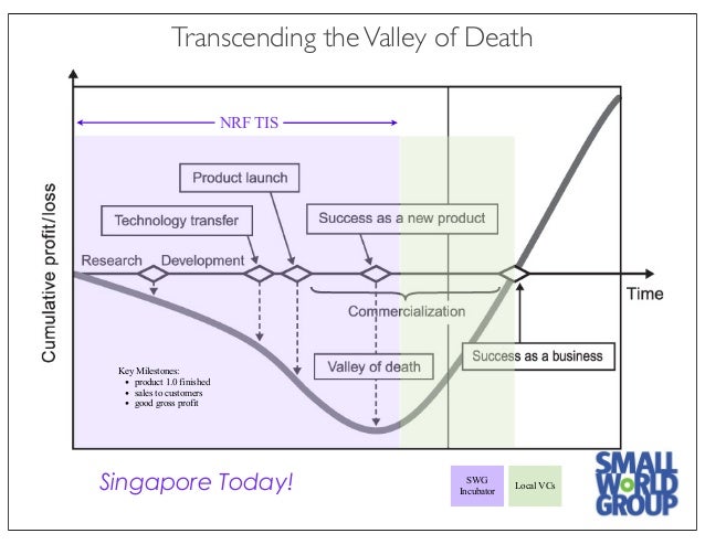 Startups in "Valley of Death"- from Singapore incubator