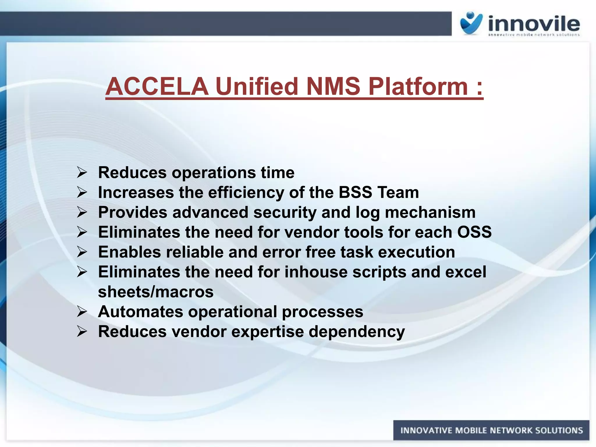Unified NMS platform (Single OSS/M2000/Netact Platform) | PPT