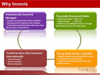 Innovis Company Overview (January 2012) | PPTX | Computer Networking ...