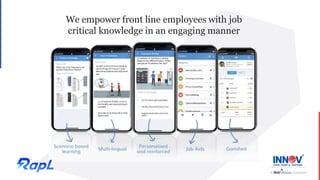 Microlearning Soutions | Rapl | Innov | PPT
