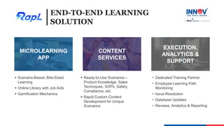 Microlearning Soutions | Rapl | Innov | PPT