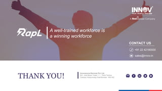 Microlearning Soutions | Rapl | Innov | PPT