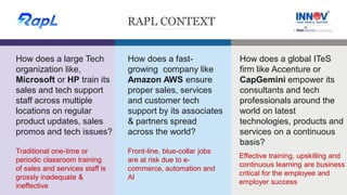 Microlearning Soutions | Rapl | Innov | PPT