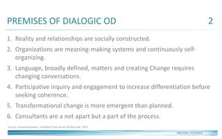 1. INOC Meeting - Dialogic Organization Development | PDF