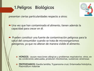inocuidad y peligros en los alimentos Enero 2018.ppt