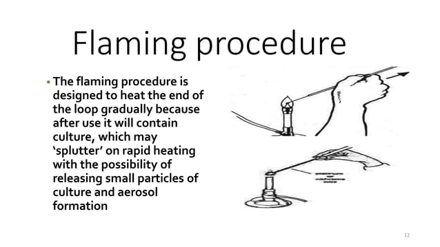 inoculating a culture plate in bacteriology | PPTX