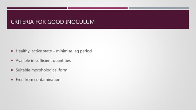 Inoculum development.pptx | Chemistry | Science