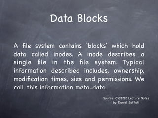 Inode explanation | PDF